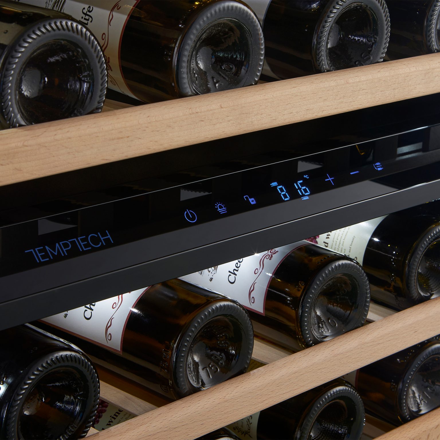 Temptech Oslo OX60DRB-24 vinkøleskab - TEMPTECH